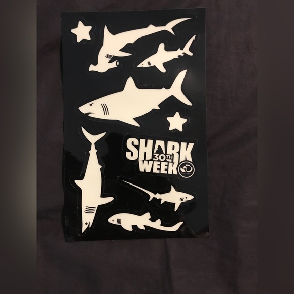 Discovery | Toys | New Shark Week 3th Anniversary Decals Stickers ...